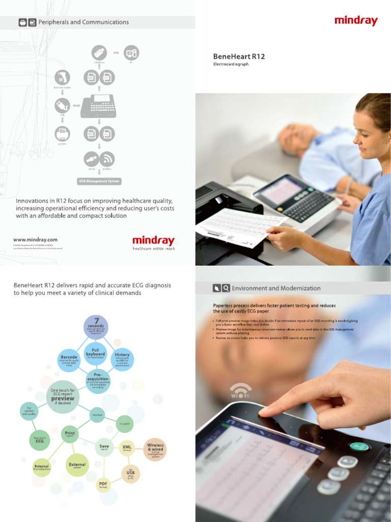 BeneHeart R12 Brochure | PDF