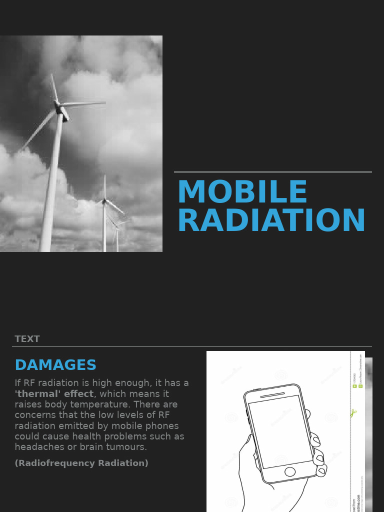 Mobile Radiation Health Risks & Prevention | PDF