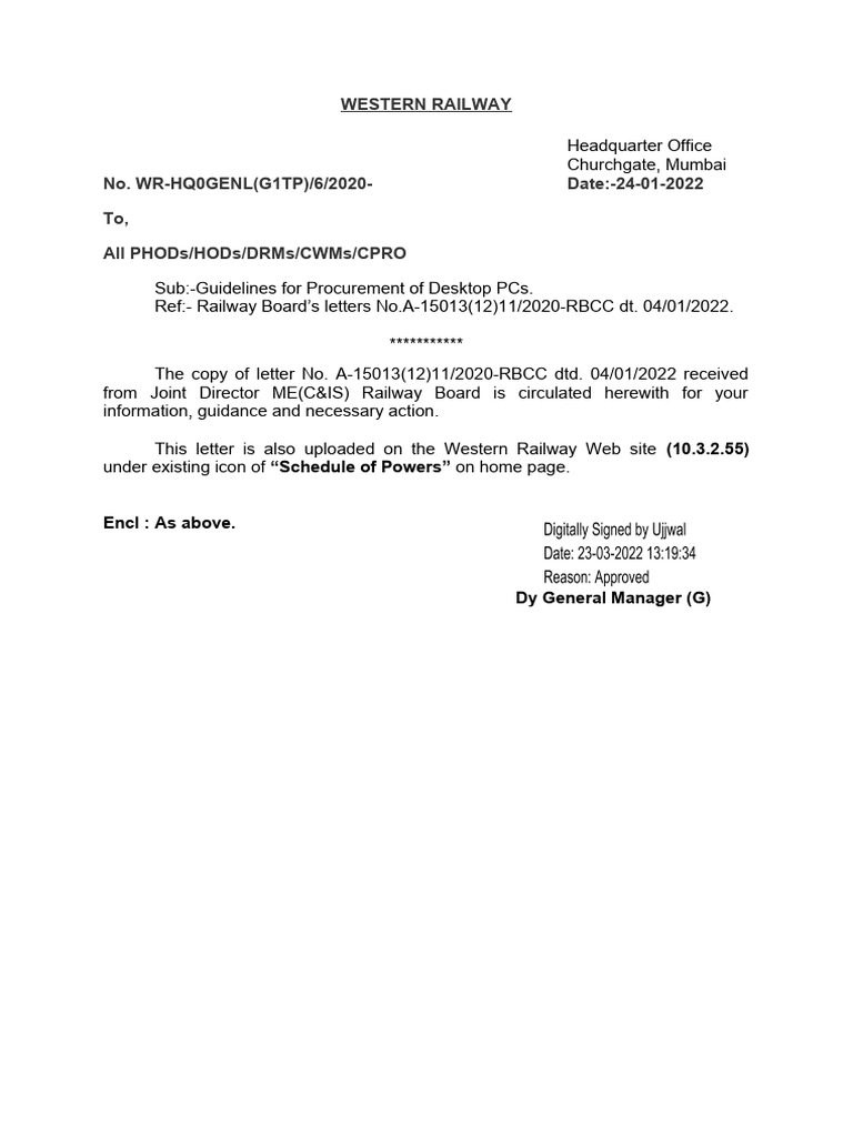 Desktop PC Procurement Guidelines | PDF