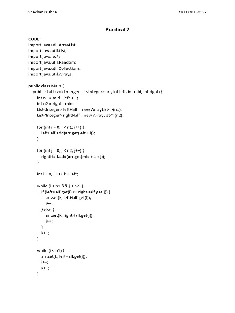 DAA Practical Imp | PDF | Computer Science | Software Development