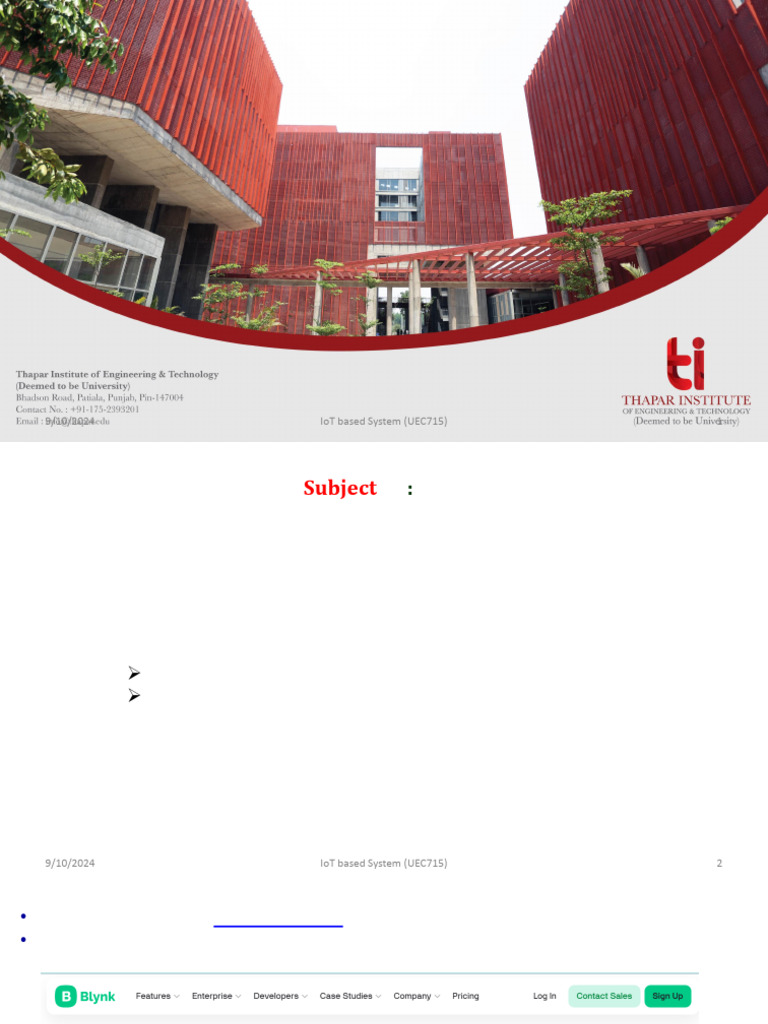 Lecture3 2 Hands-On-Activity-2-Sensor To Blynk Cloud | PDF | Internet Of Things | Computer ...