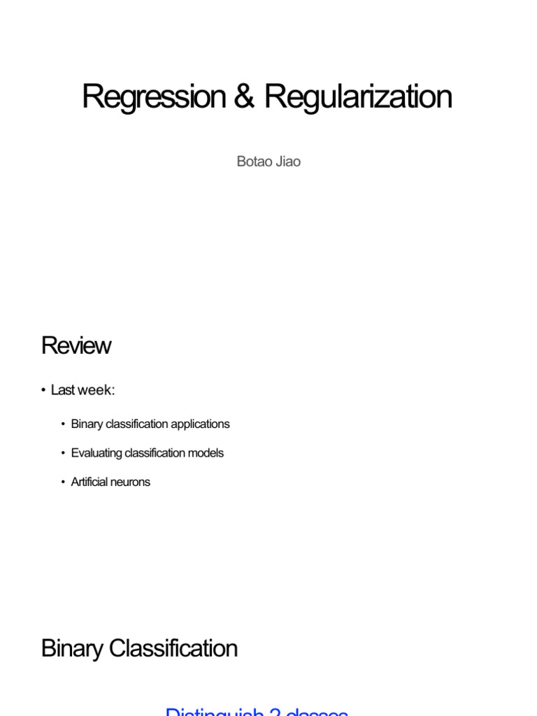 Regression Techniques and Evaluation Methods | PDF | Regression Analysis | Linear Regression