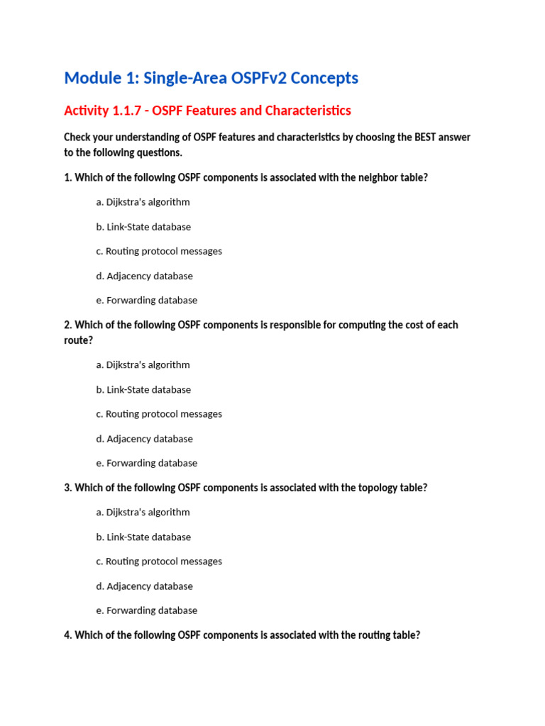 ENSA - Module 1_1.1.7 | PDF