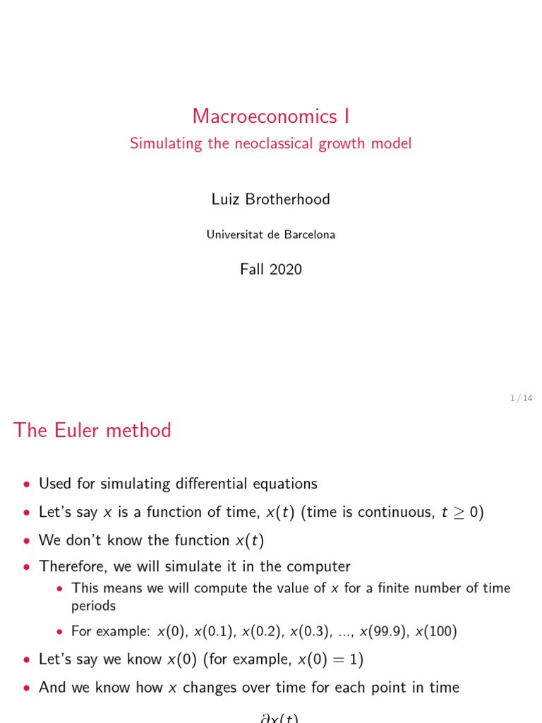 Macro Ramsey Slides Computational Algorithm | PDF | Function (Mathematics) | Calculus