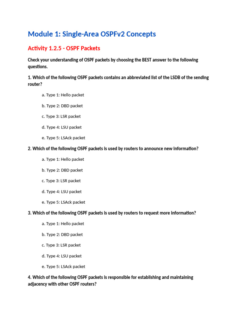 ENSA - Module 1_1.2.5 | PDF