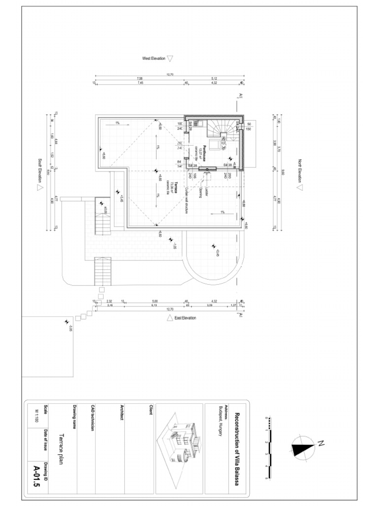 Terrace Plan | PDF