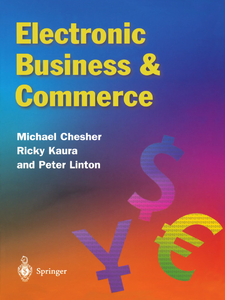 Electronic Business & Commerce (PDFDrive) | PDF | Electronic Business | Electronic Data Interchange