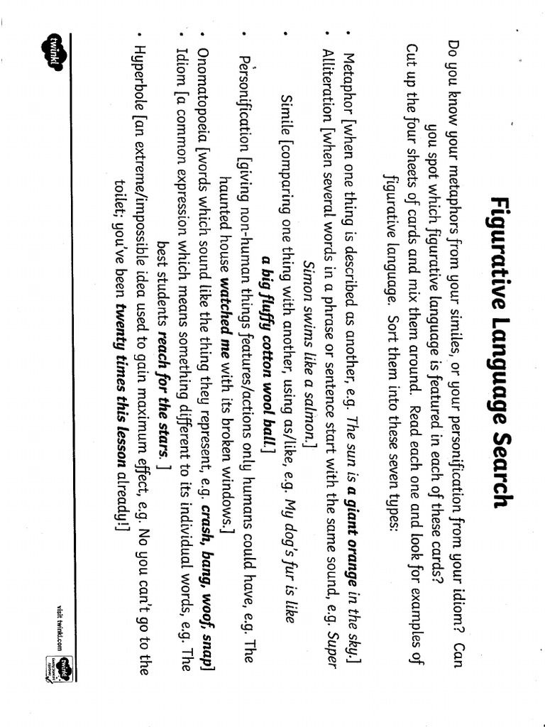 Figurative Language-All | PDF