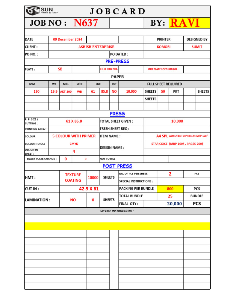 N637_ASHISH ENTERPRISE | PDF | Printing | Graphic Design