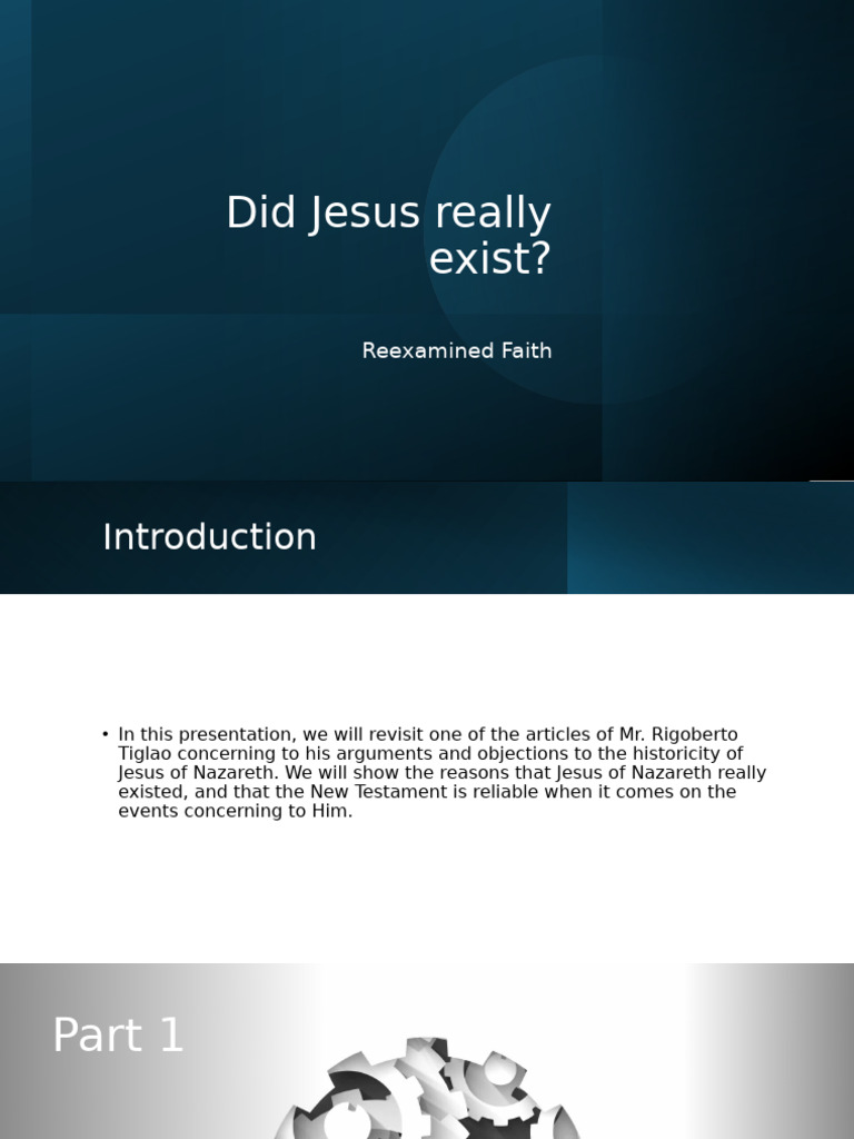 Did Jesus Really Exist | PDF | Jesus | Resurrection Of Jesus