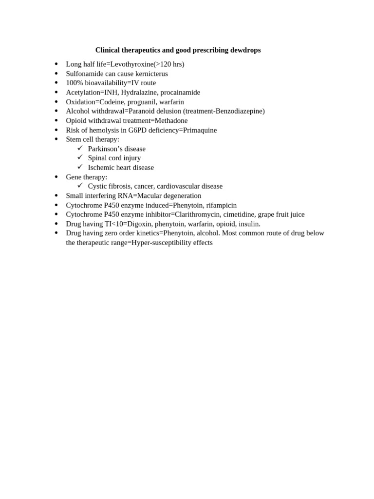 Clinical Therapeutics and Good Prescribing Dewdrops-1-1 | PDF