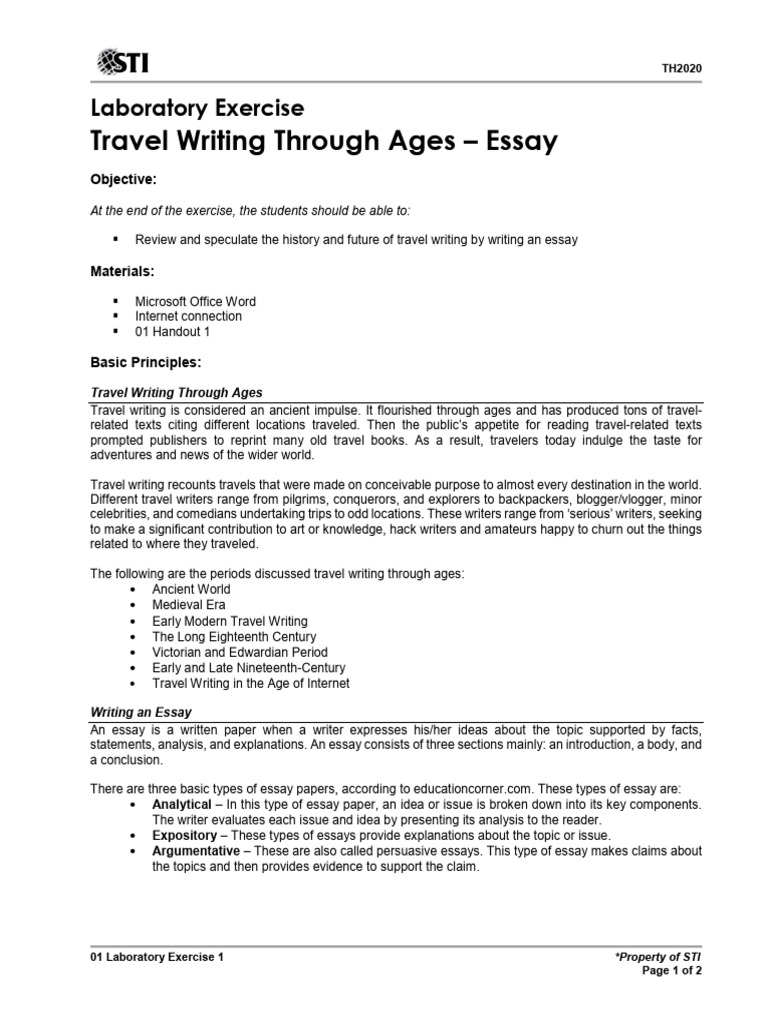 01 Laboratory Exercise 1 | PDF | Essays | Human Communication