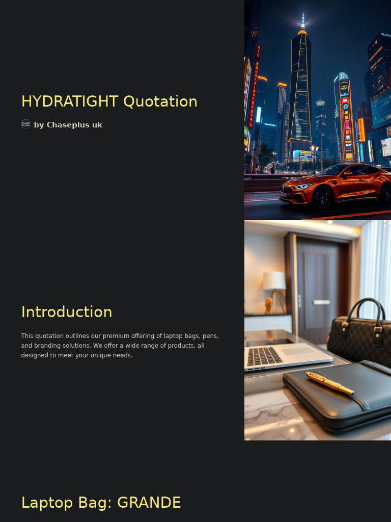 HYDRATIGHT Quotation | PDF