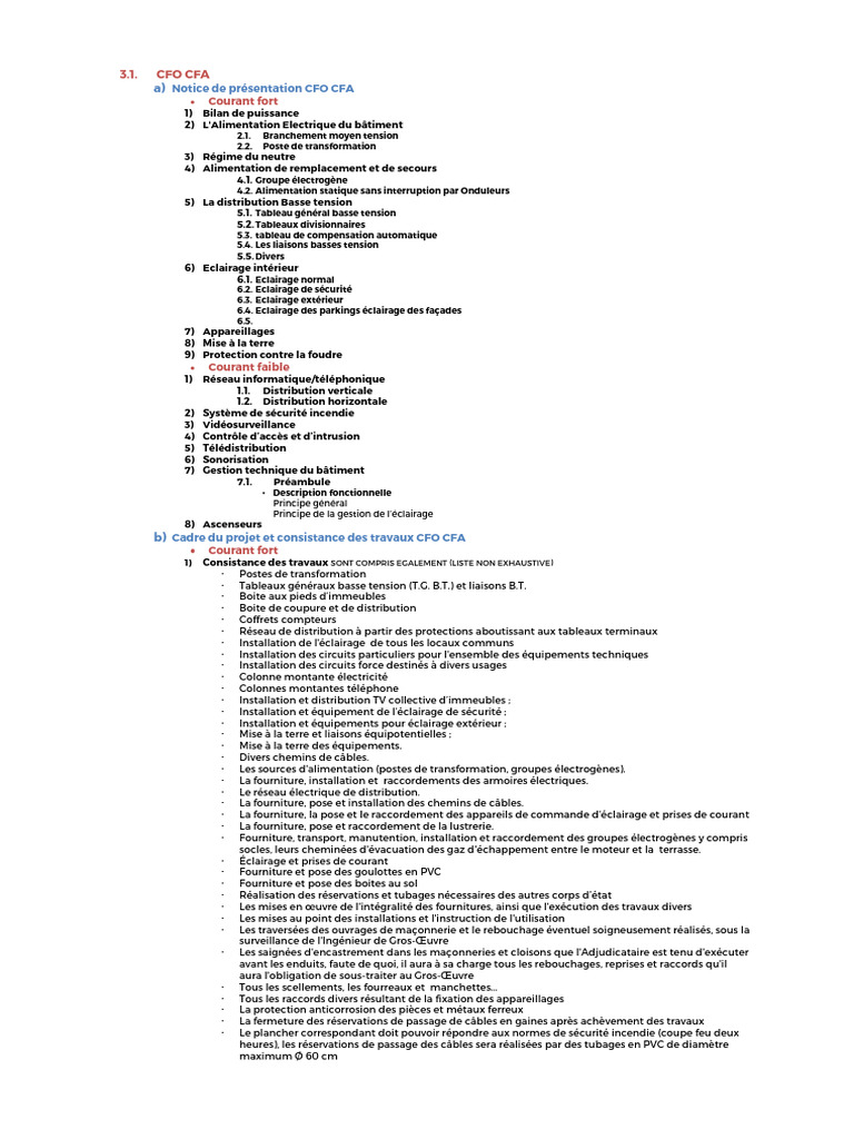 3 - 1 Cfo Cfa | PDF | Béton | Transformateur électrique