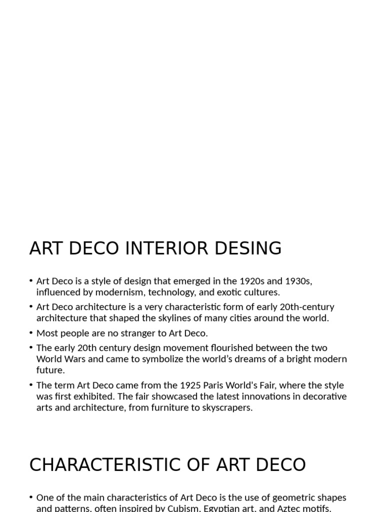 Art deco | PDF