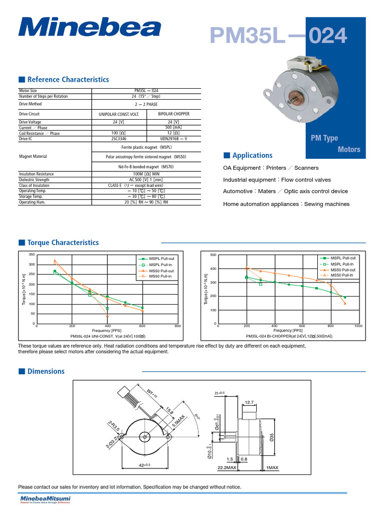 PM35 Data Sheet | PDF