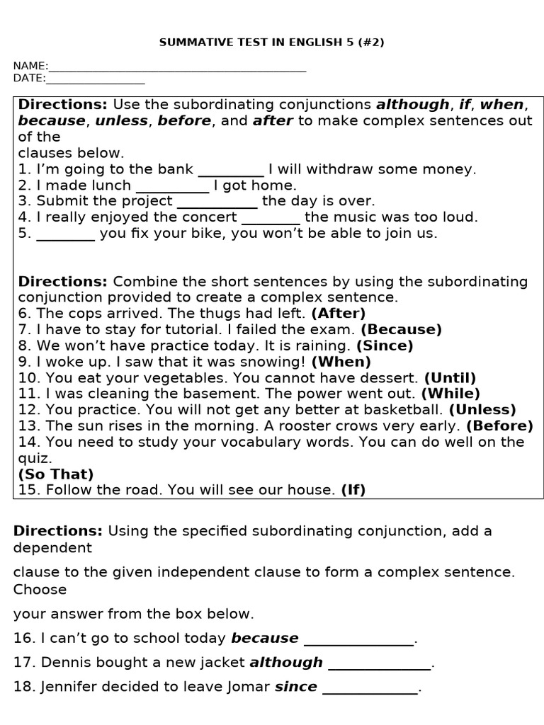 Summative Test in Science 5 2023-2024 - 2 | PDF