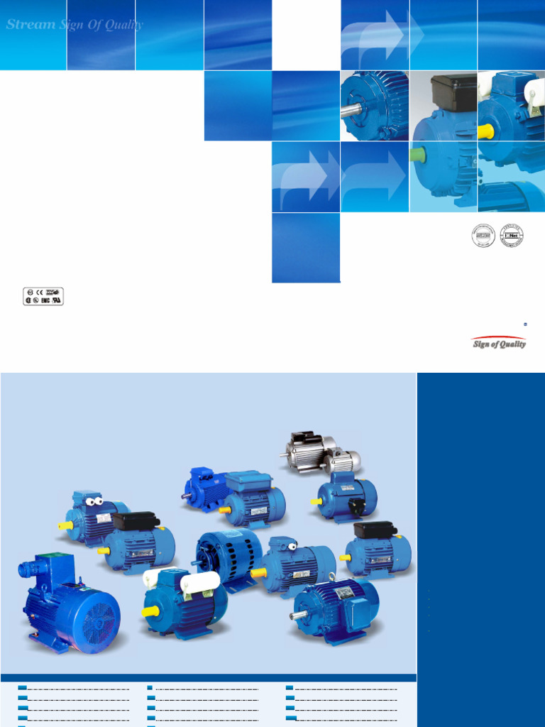 Stream Motor Catalog | PDF | Electric Motor | Electromagnetism