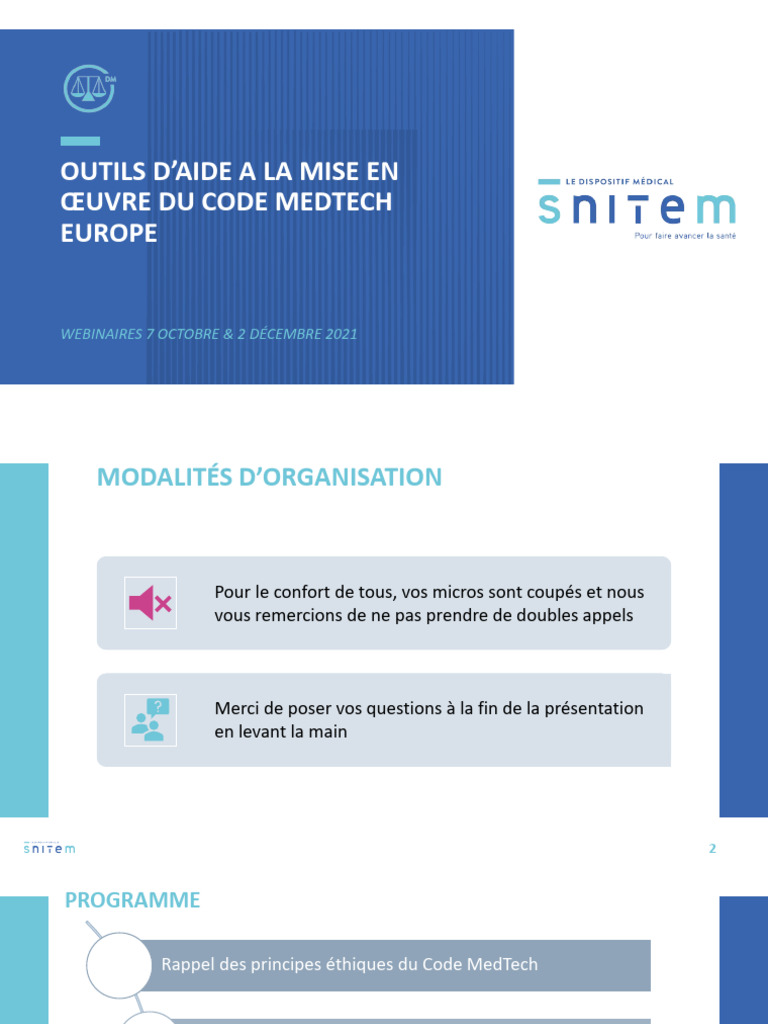 Subventions MedTech : Guide de mise en œuvre | PDF | Bourse (Argent)