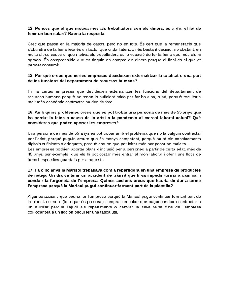 Exercicis 12, 13, 16, I 17 | PDF