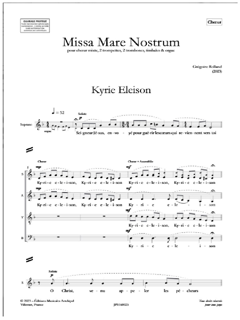 Missa Mare Nostrum | PDF