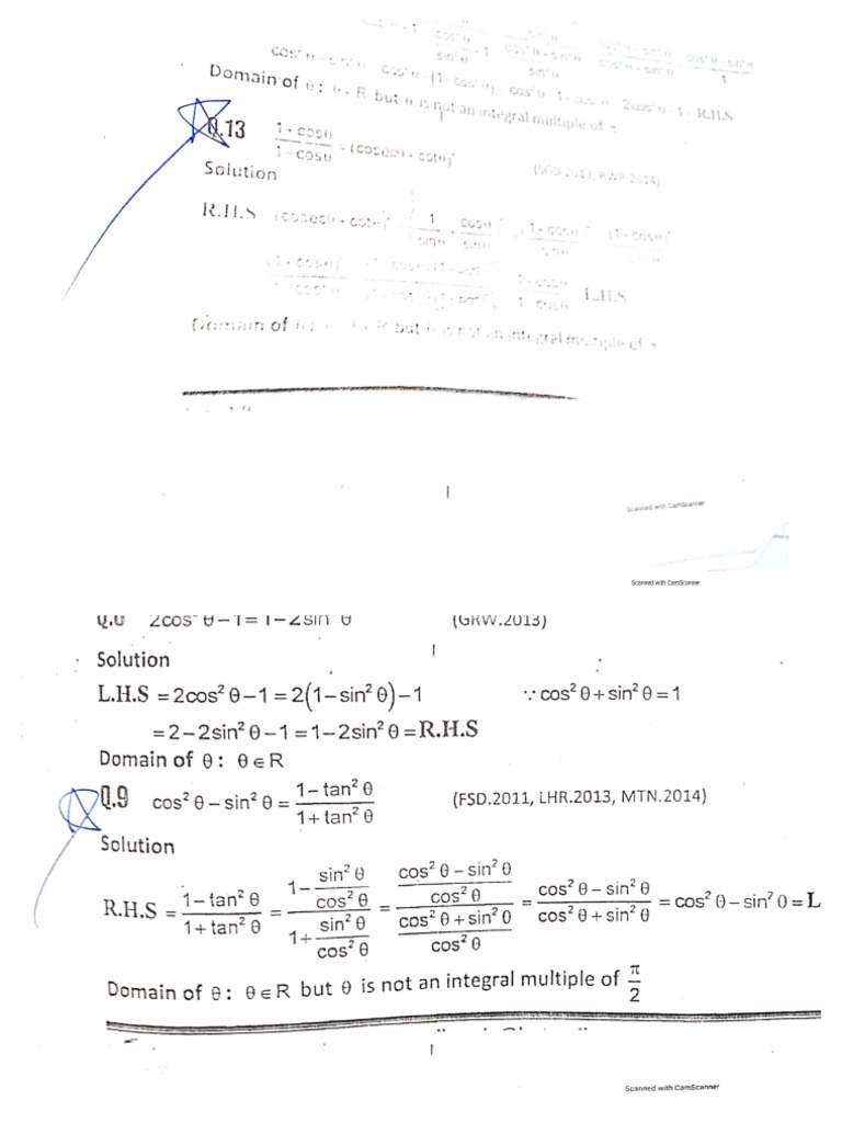 Maths Exclude Questions | PDF