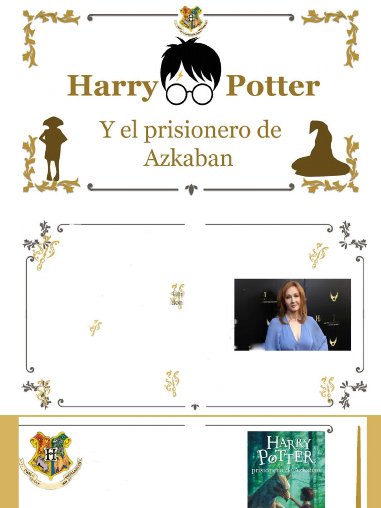 Harry Potter PowerPoint Template | PDF | J. K. Rowling | Harry Potter
