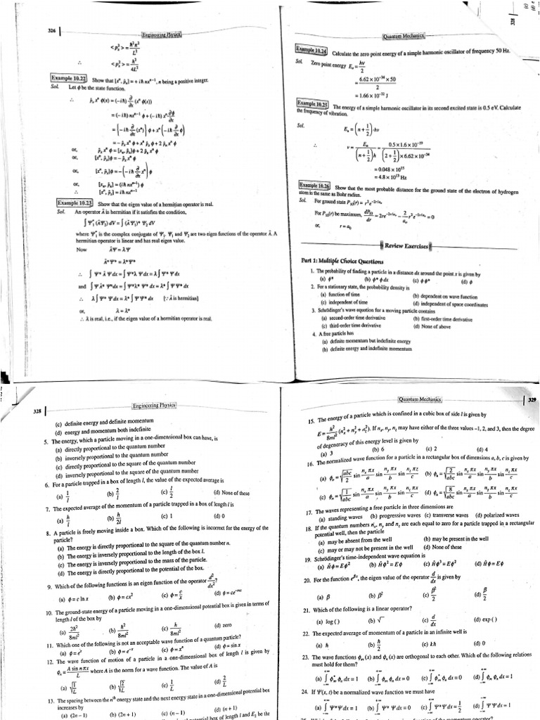 19 Wave Function Schrodinger Equation Part2 | PDF