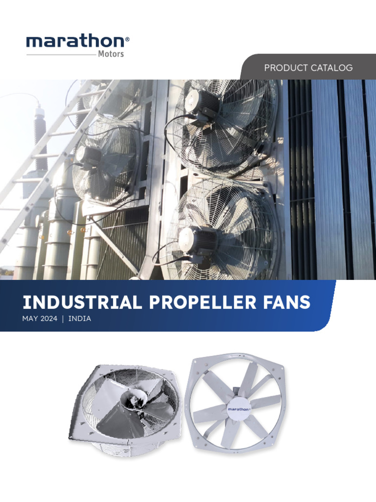 Industrial Propeller Fans Catalog 2024 | PDF | Mains Electricity ...