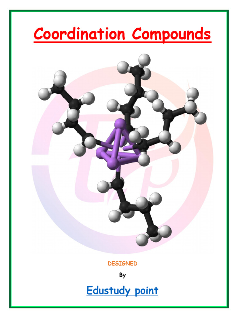 Coordination Compound (Edustudy Point) (1)_unlocked | PDF ...