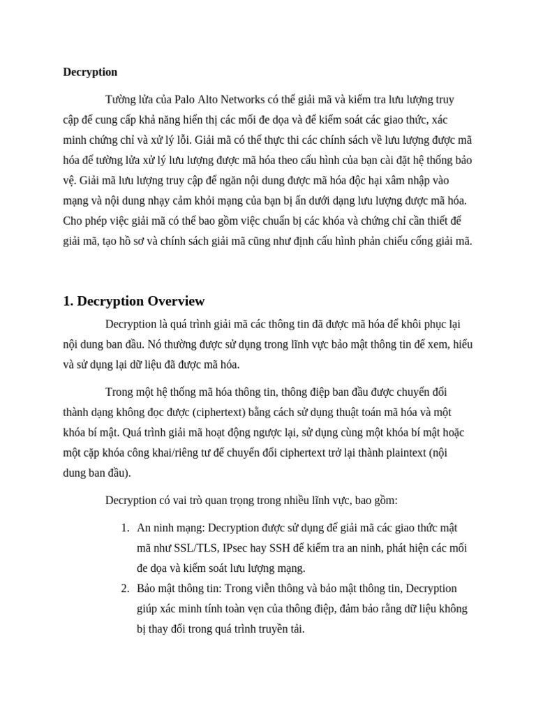 Decryption | PDF