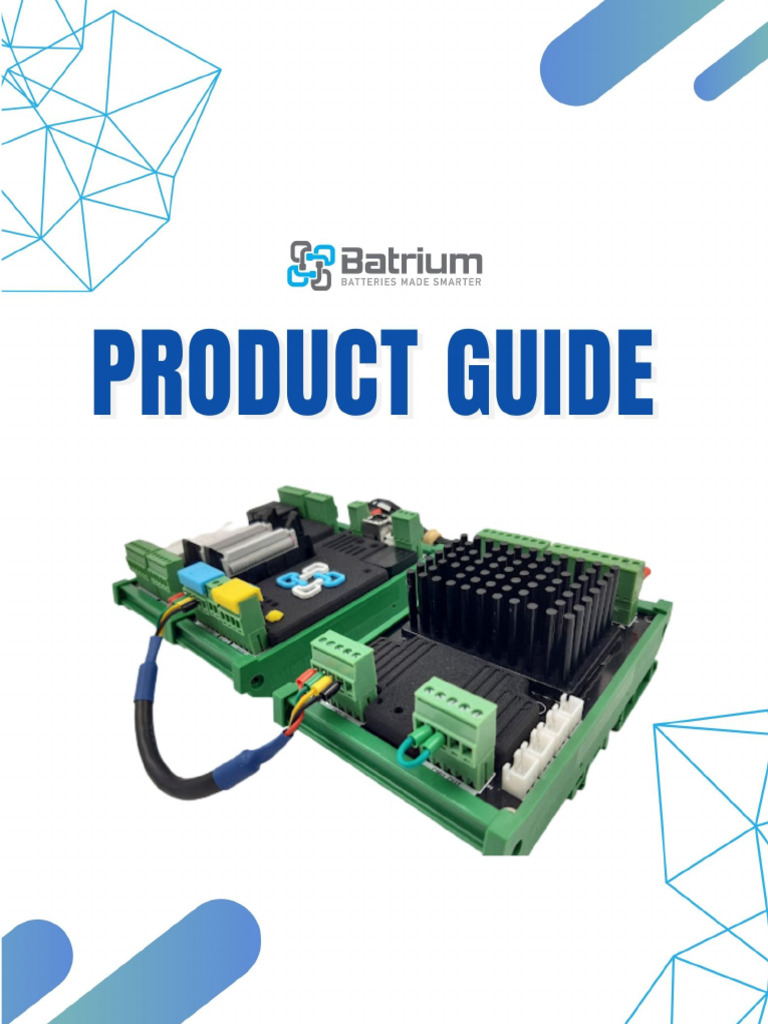 batrium_bms_product_guide | PDF | Relay | Electrical Engineering