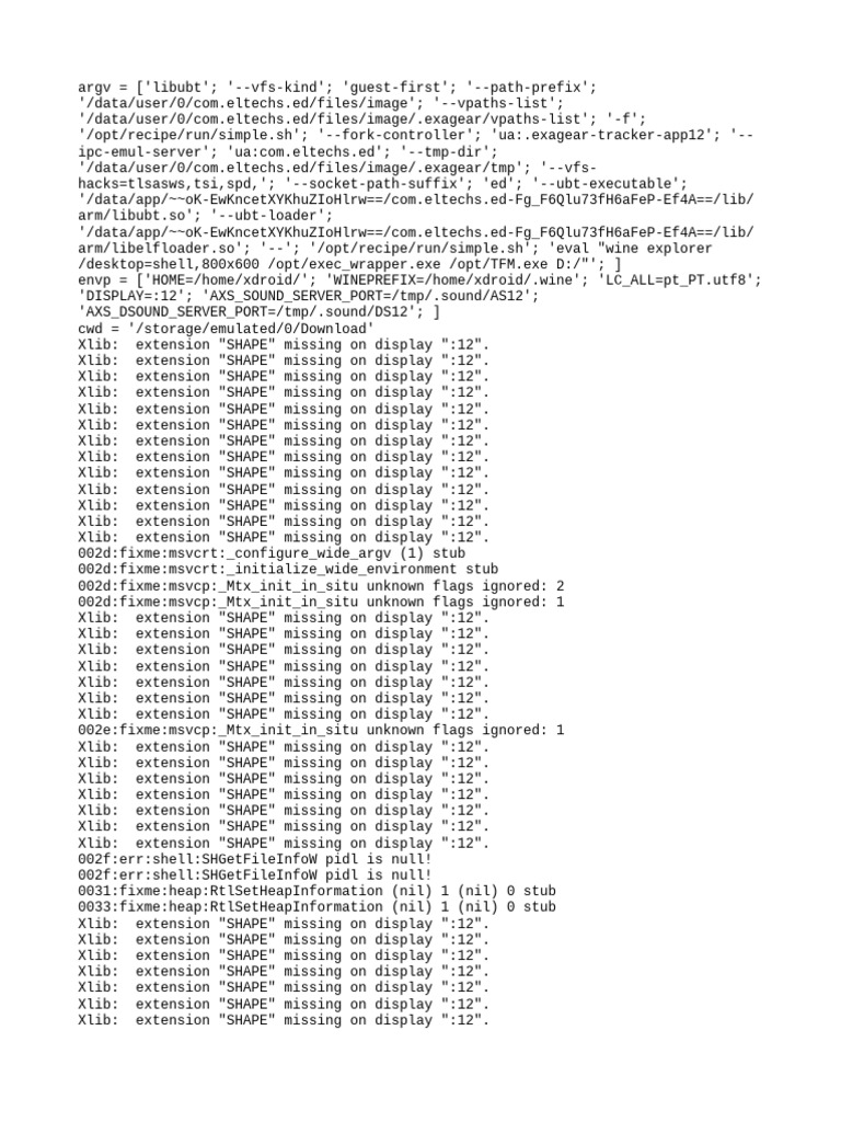 x86-stderr | PDF | Software | System Software