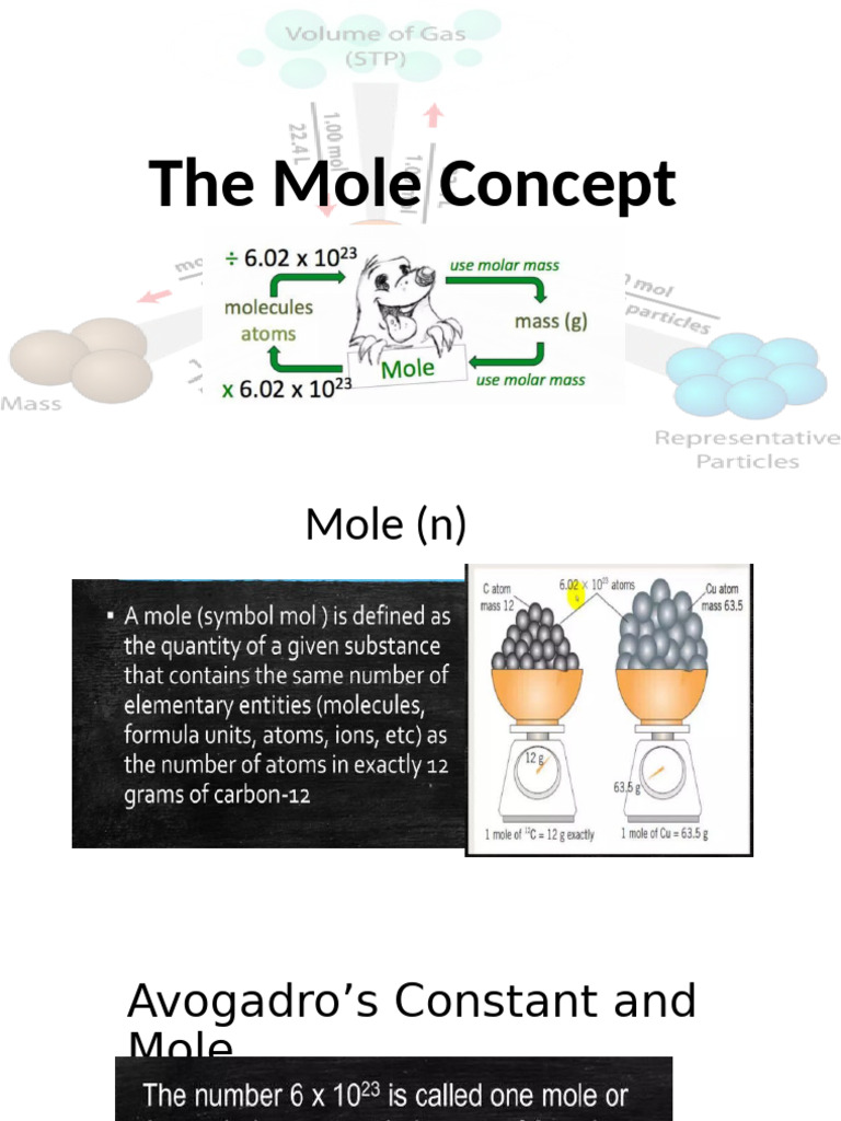 The Mole Concept | PDF