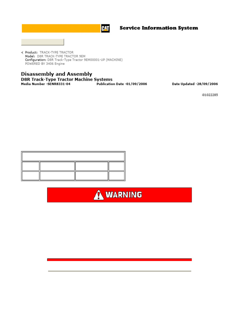 Hydraulic Oil Tank Rem&install | PDF | Tractor | Equipment