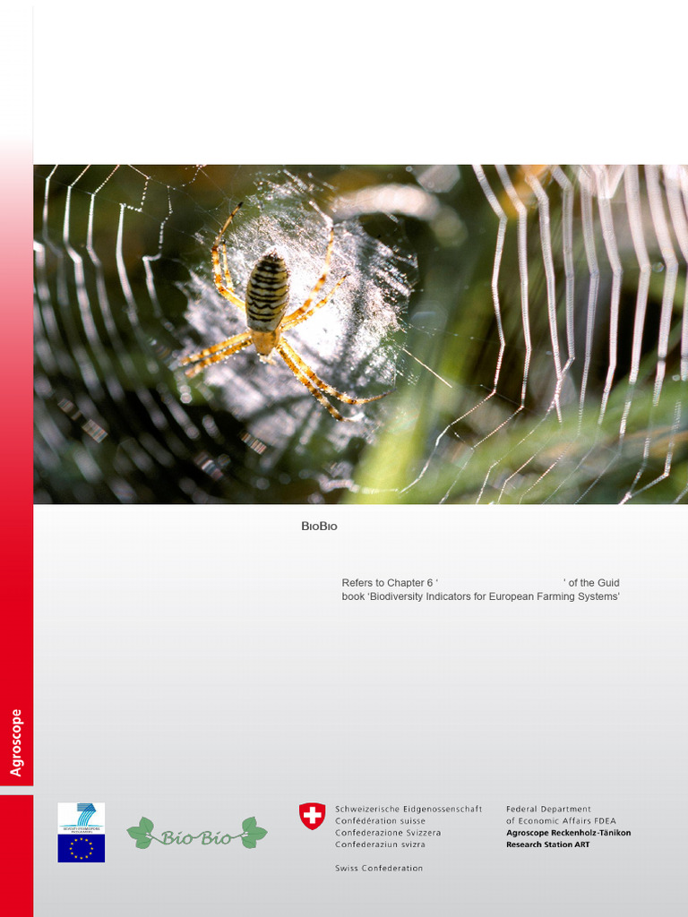 spiders | PDF | Predation | Biodiversity