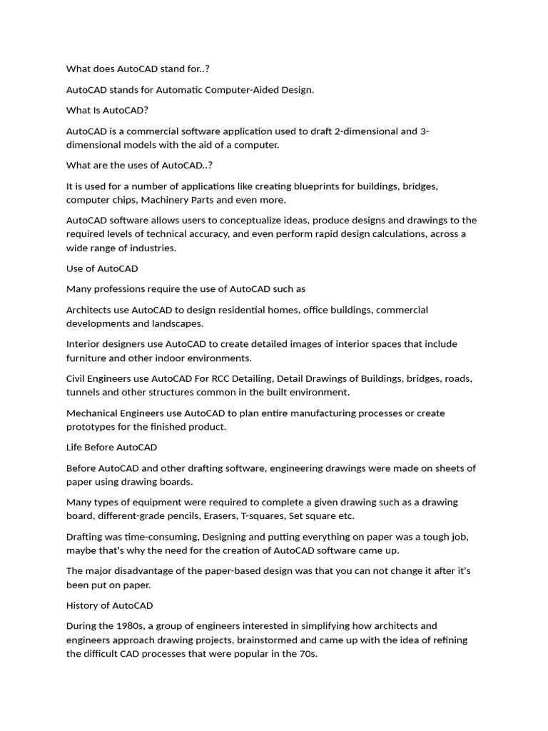 Computer-Aided Civil Engineering | PDF | Auto Cad | Autodesk