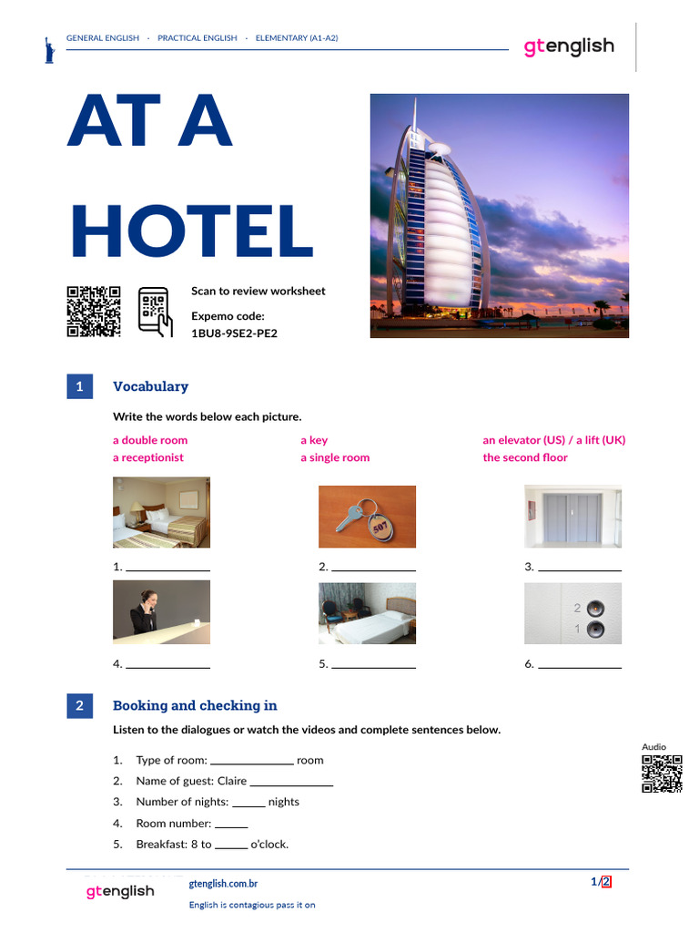 Hotel Booking and Check-In Guide | PDF
