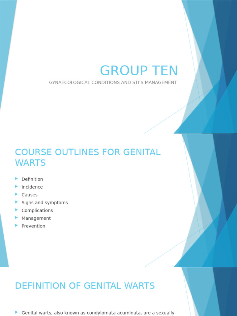 Group Ten Work On Warts | PDF | Medical Specialties | Clinical Medicine