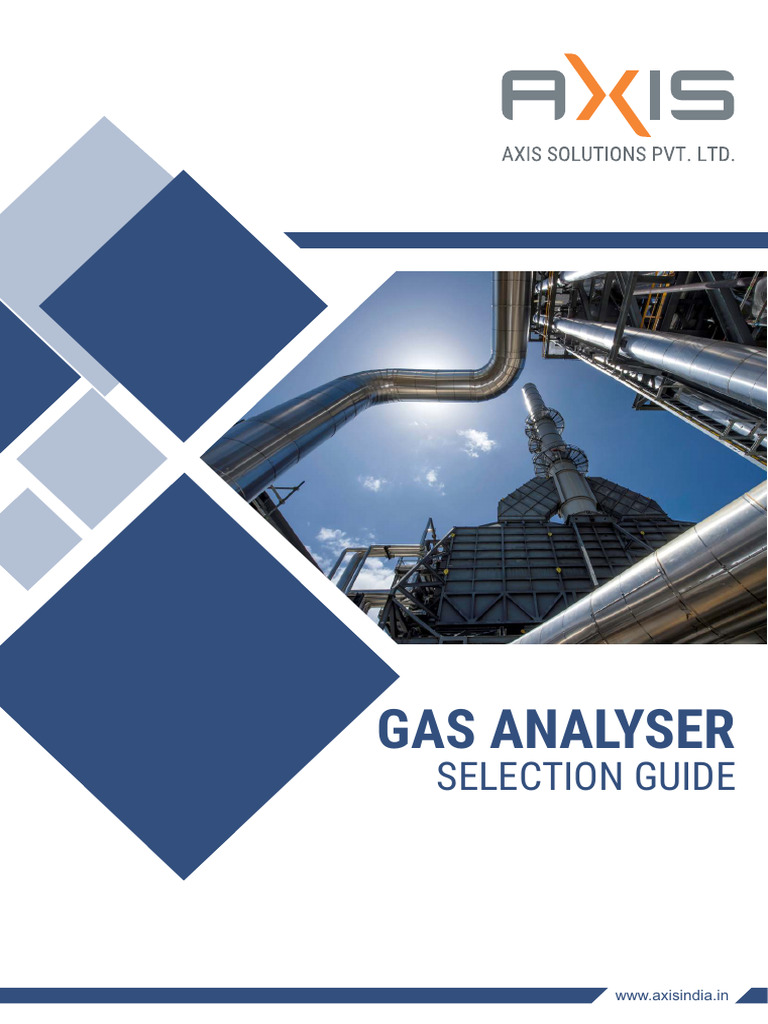 Gas Analyzer Selection Guide | PDF | Gases | Oxygen