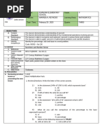 Q2 Mathematics 6 - Module 3 | PDF | Percentage | Interest
