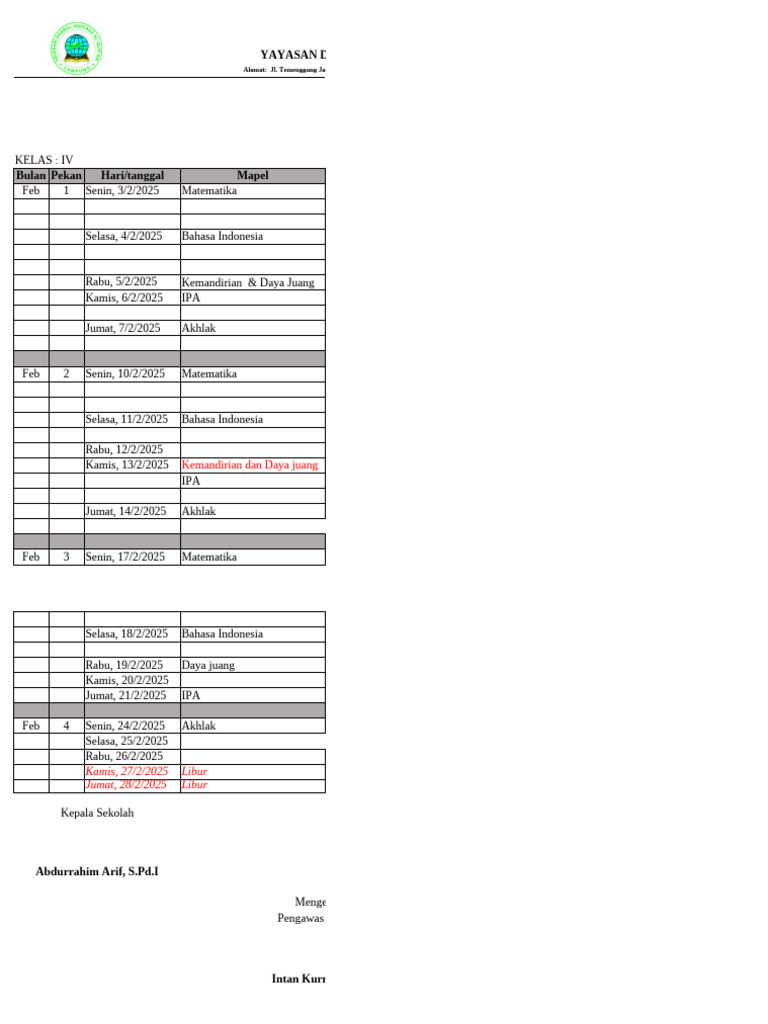 Format IHB Februari 2025 (2) | PDF