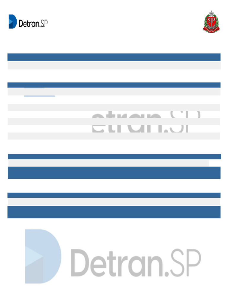 Comunicação de Venda de Veículo Detran SP | PDF