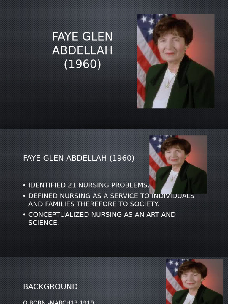 Faye Glen Abdellah 1960 | PDF | Nursing | Communication