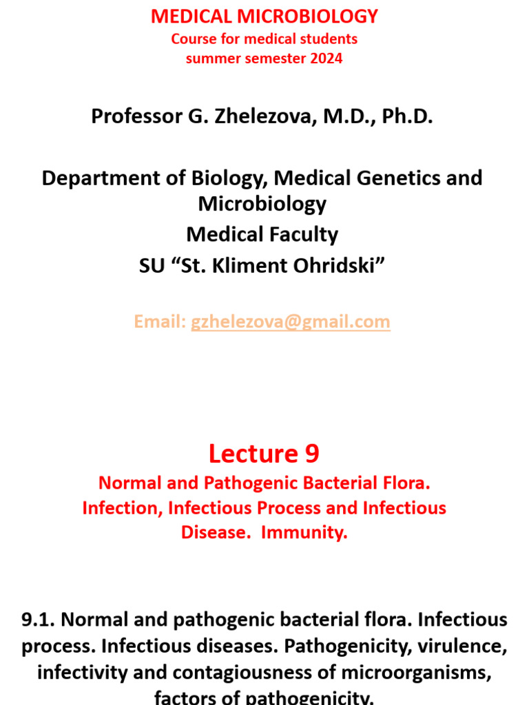 Lecture (9) 2 | PDF | Infection | Lipopolysaccharide