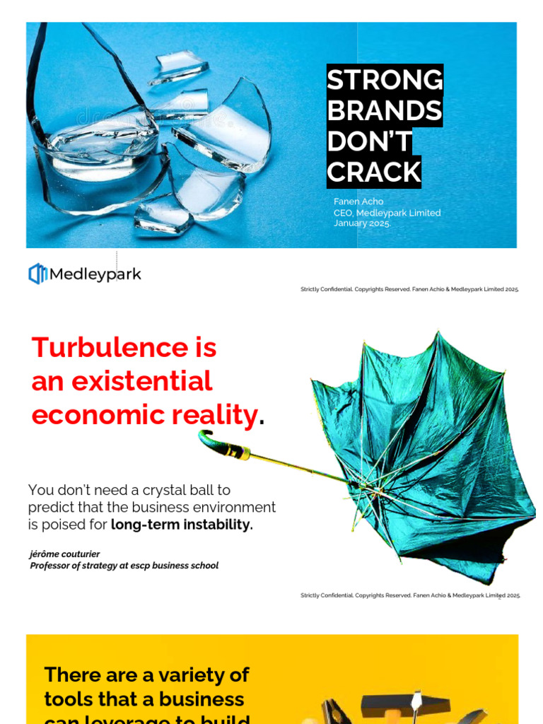 Leveraging The Brand For Resilience and Growth by Fanen Acho | PDF ...