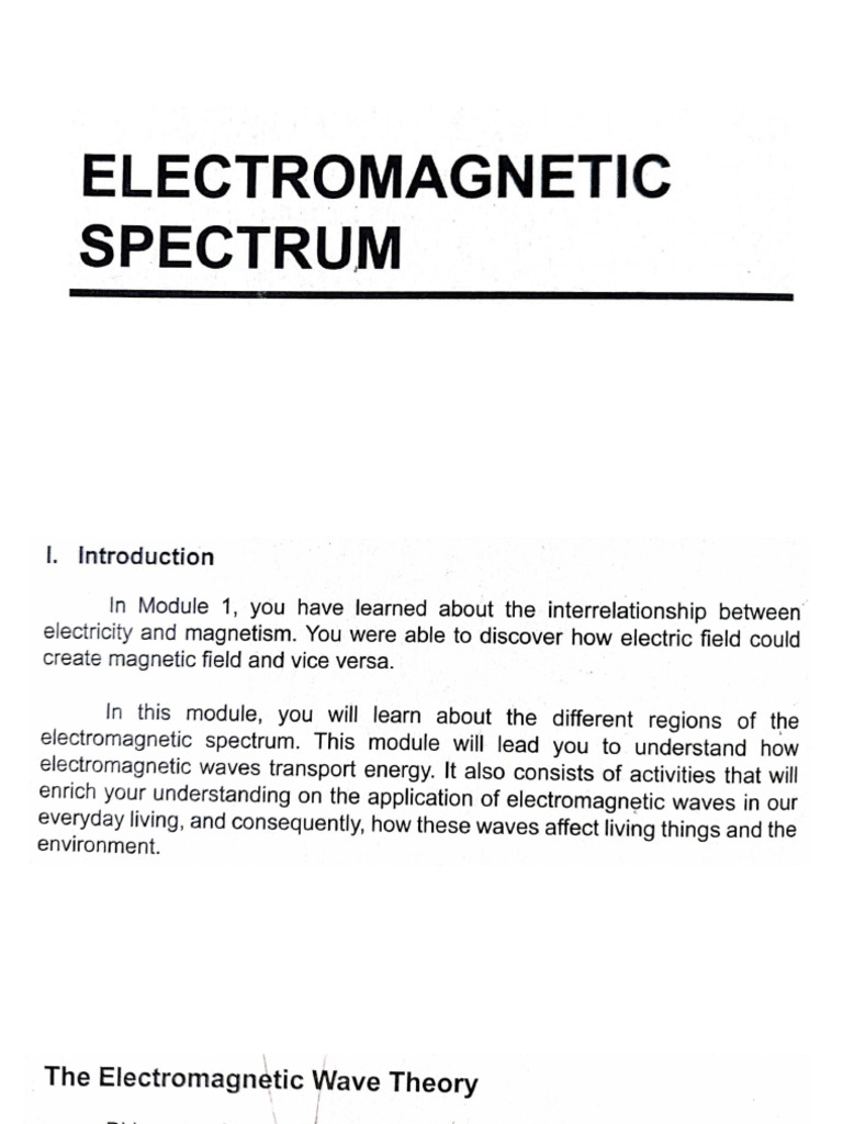 Electromagnetic Waves | PDF