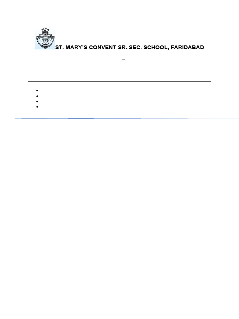 Class 1 EVS Sample Paper 2024-25 | PDF