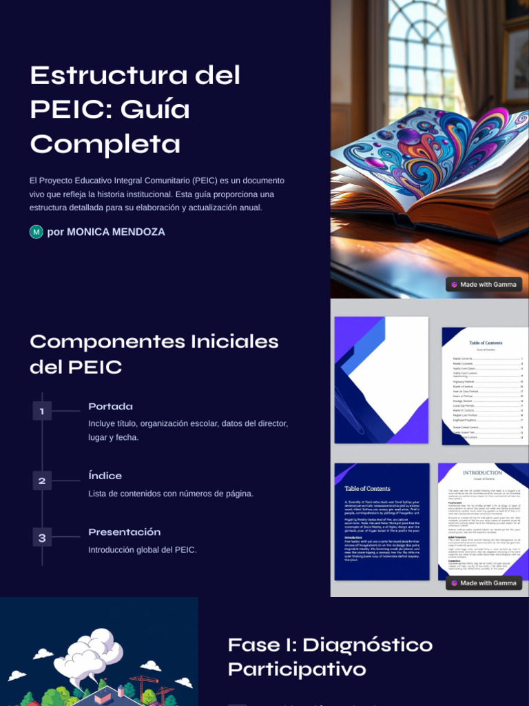 Estructura del PEIC: Guía Completa | PDF