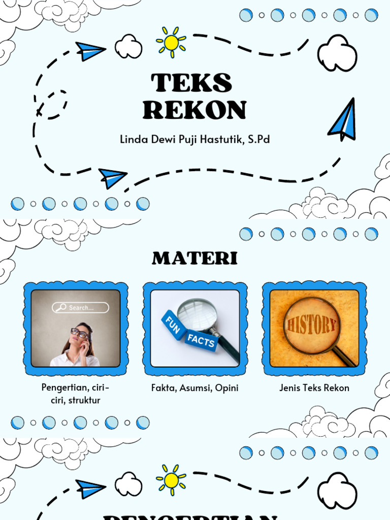 Materi Teks Rekon | PDF